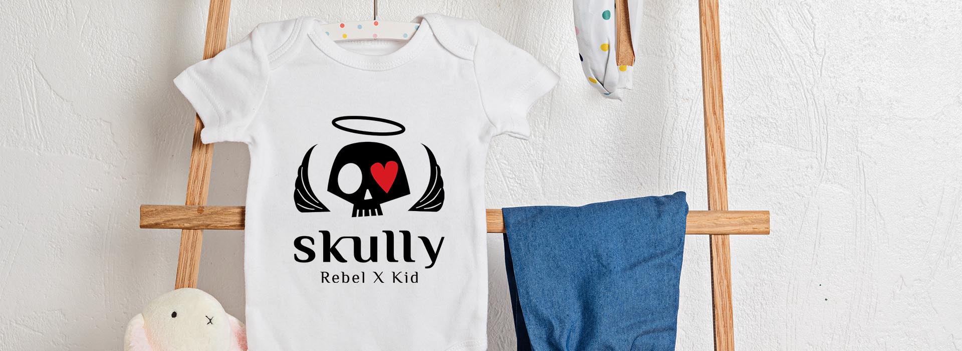 Body Bebé Calavera 💀 Moda Rebelde y Sostenible